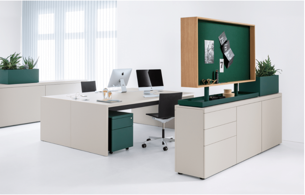 Moderne Arbeitswelten: Effizienz und Wohlbefinden vereint